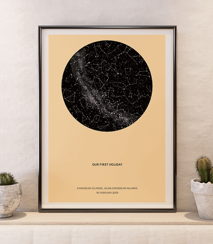 Star Map Poster - Starry Sky Poster