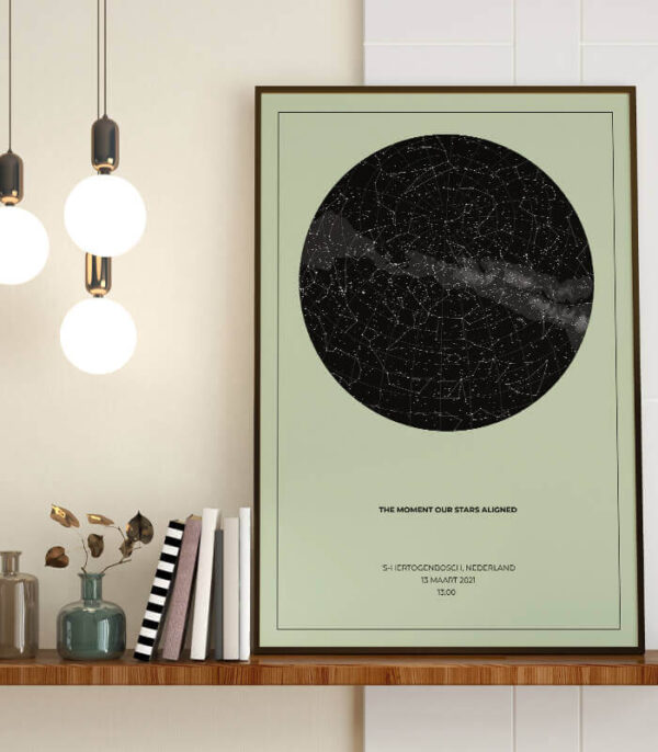 Star Map Poster - Starry Sky Poster